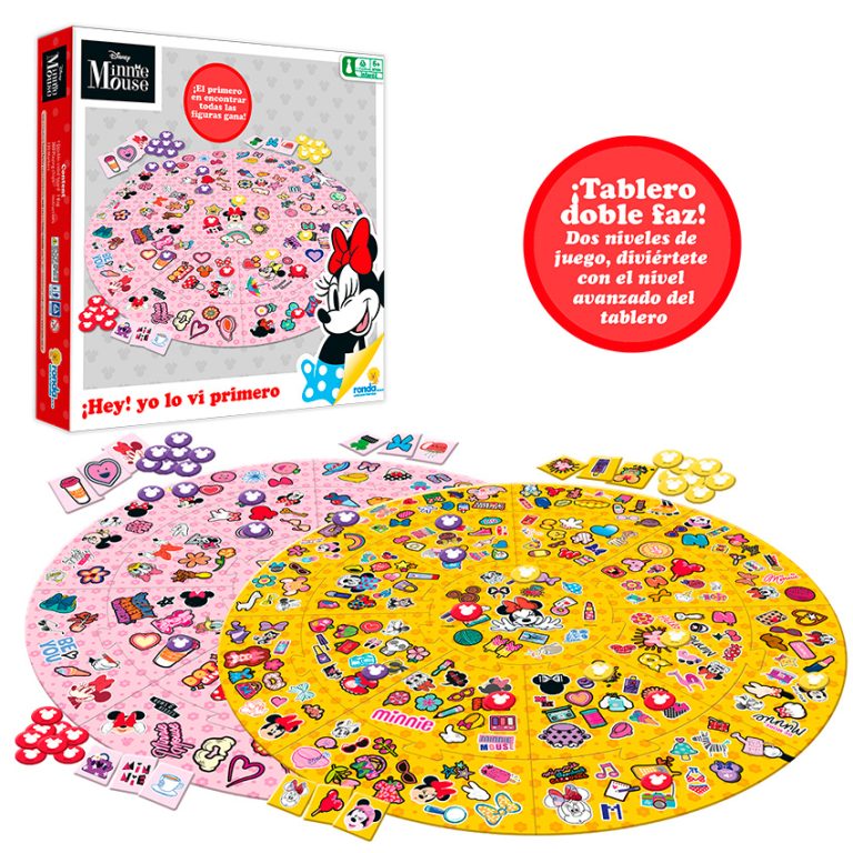 ¡HEY! YO LO VI PRIMERO MINNIE MOUSE – El Tablero ¡vamos a jugar!